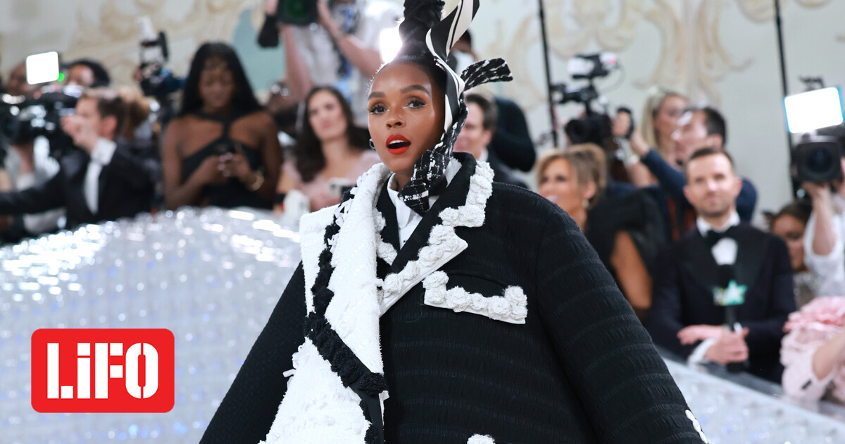 Η μεταμόρφωση της Τζανέλ Μονά live στα σκαλιά του Met Gala 2023 | LiFO